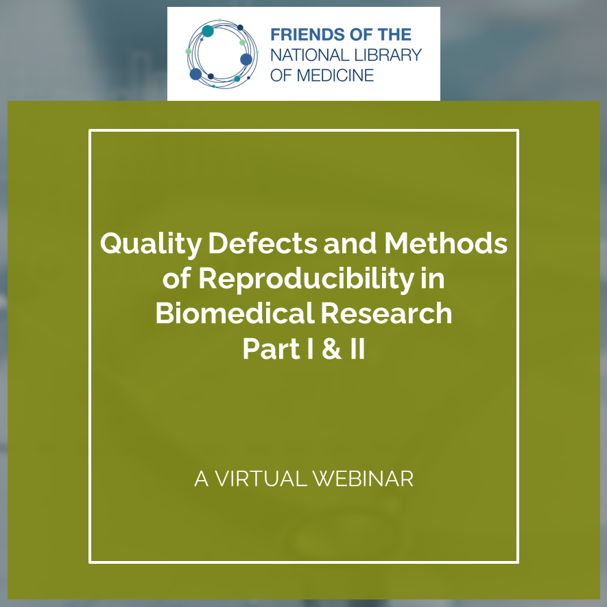 Quality Defects and Methods of Reproducibility in Biomedical Research ...